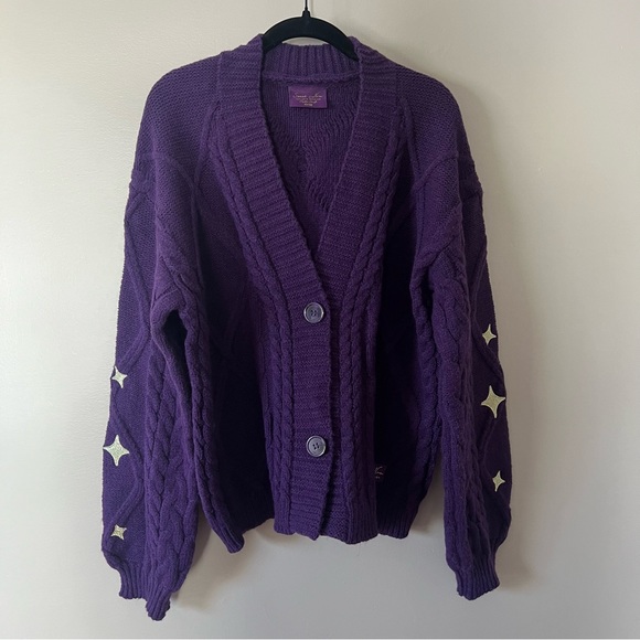 Taylor Swift | Sweaters | Nwt Taylor Swift Speak Now Tv Cardigan Purple ...